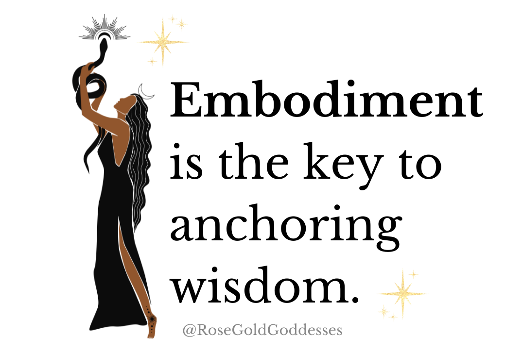 The Embodiment Queen - Rose Gold Goddesses | Spiritual Membership Community | Ayurveda | Fun ...