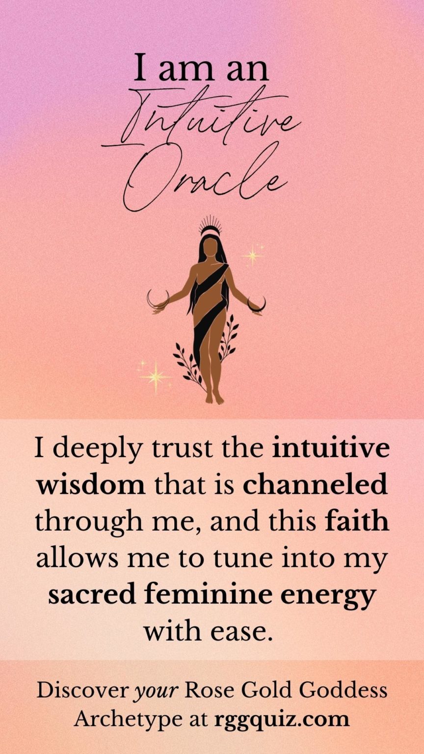 The Intuitive Oracle - Rose Gold Goddesses | Spiritual Membership ...
